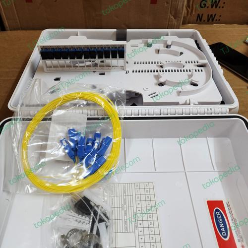 Jual ODP 24 core model PAZ lengkap adaptor pigtail SC - 12 CORE Lengkap ...