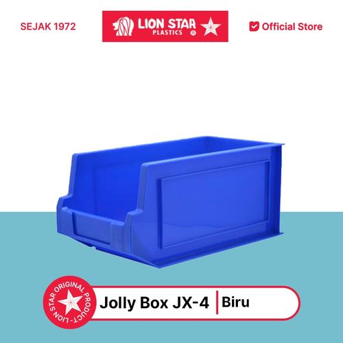 Promo LION STAR Kotak Penyimpanan Jolly Box No. 400 JX-4 - Biru - Kab ...