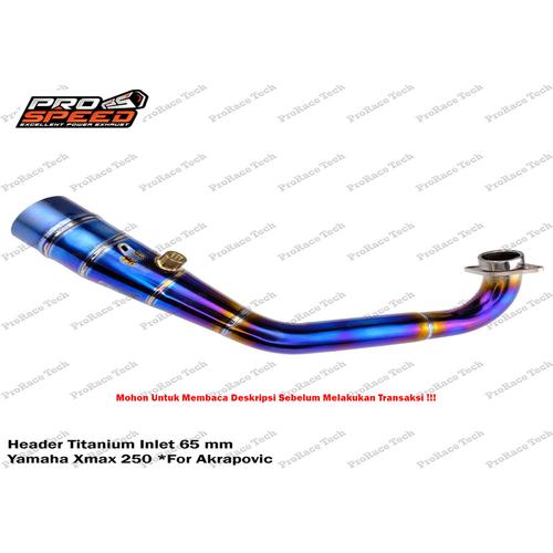 Jual Header / Pipa Knalpot Prospeed Untuk XMAX 250 Stainless / Titanium ...