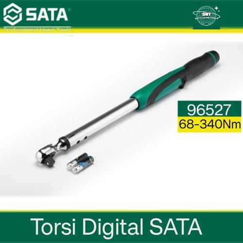 Jual SATA TORSI DIGITAL 1/2” DR ELECTRONICS TORQUE WRENCH 68-340Nm 96527 - Jakarta Barat - SATA ...