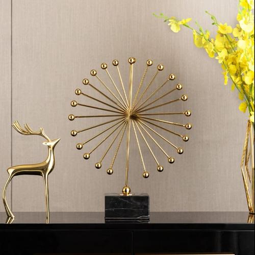 Jual Hiasan Meja Estetik / Golden Modern Windmill Decorations EB Home ...