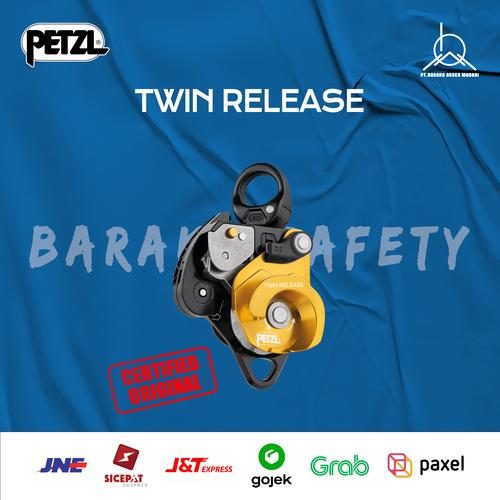 Jual PETZL TWIN RELEASE Releasable Double Pulley for Hauling System ...