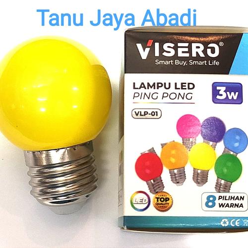 Jual Lampu LED warna Kuning (Yellow) 3watt Fiting E27 - Kota Tangerang ...