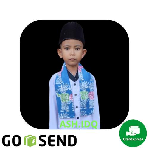 Jual Syal Scarf Betawi Anak TK dan SD Selendan ondel ondel khas Jakarta ...