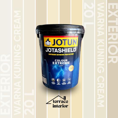 Jual Cat Tembok Jotashield Extreme Exterior Jotun warna Kuning-Cream 20 ...