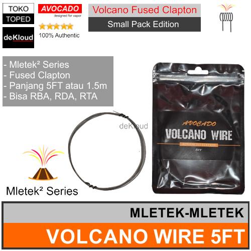 Jual Authentic Volcano Wire Pack | kawat mletek meletek coil rba boro ...