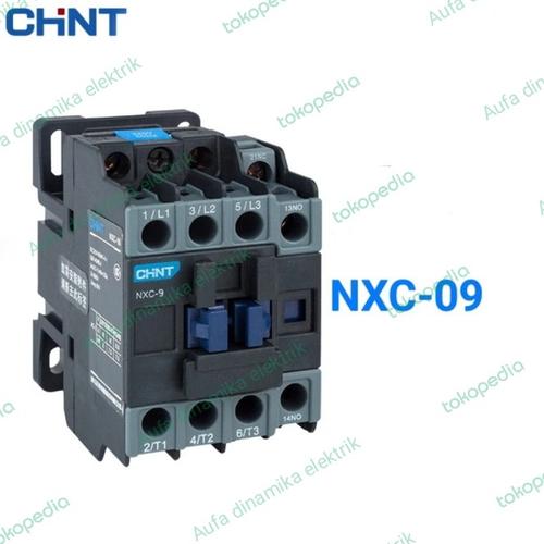 Jual NXC-09 CHINT Kontaktor NXC09 3P 9A 4KW 220V - Kab. Bogor - Aufa dinamika elektrik | Tokopedia