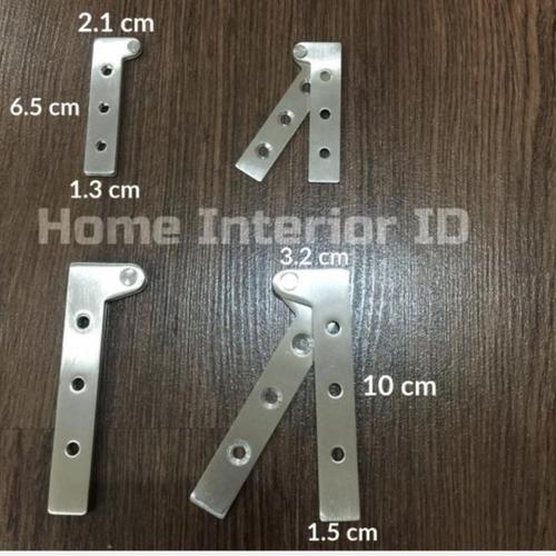 Jual Engsel Pivot Jendela - Engsel Stainless H7 ukuran kecil - isi 2 ...