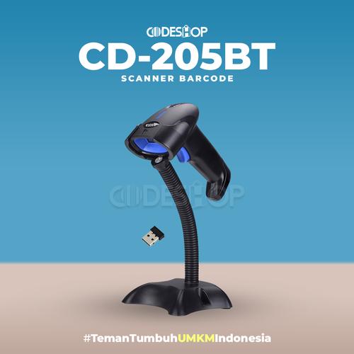 Jual Barcode Scanner Codeshop CD-205BT Scanner Wireless 2D Dongle 2.4 ...