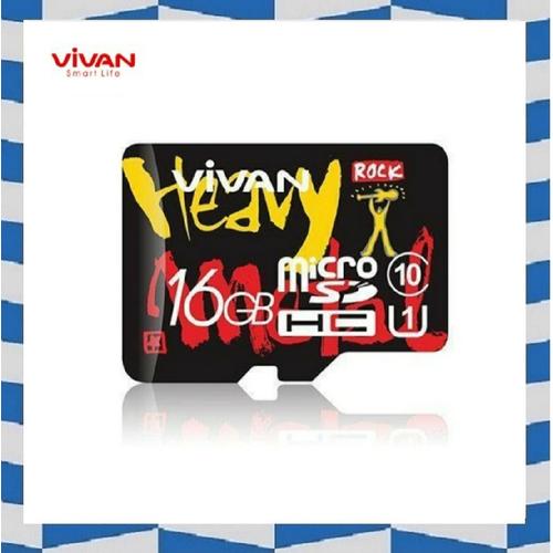 Jual Memory Card Micro SD 16GB Vivan V16U10 Class 10 Speed Up to 100 MB ...