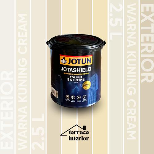 Jual Cat Tembok Jotashield Extreme Exterior Jotun warna Kuning-Cream 2. ...