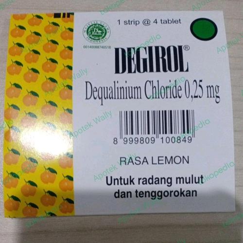 Jual Degirol Tablet - Obat Untuk Meredakan Tenggorokan/Per Strip - Kab ...