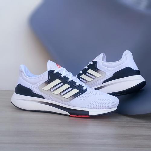 Jual Sepatu Running Adidas EQT21 Putih Strip Hitam Made In Indonesia ...