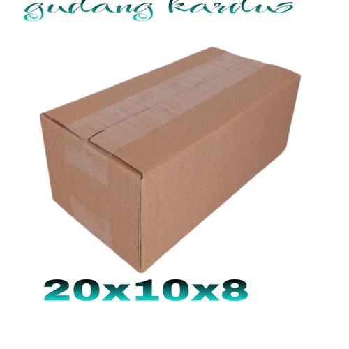 Jual kardus polos UK 20x10x8 kardus packing kardus kecil kardus mini ...