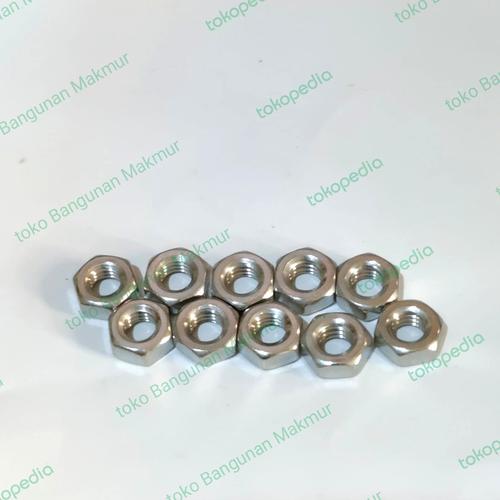 Jual Mur M4 Stainless Steel 304 isi 10pcs - Jakarta Selatan ...
