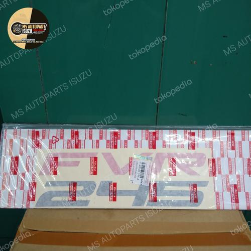 Jual STICKER SETIKER STIKER KABIN CABIN ISUZU GIGA FVR 245 ORIGINAL ...