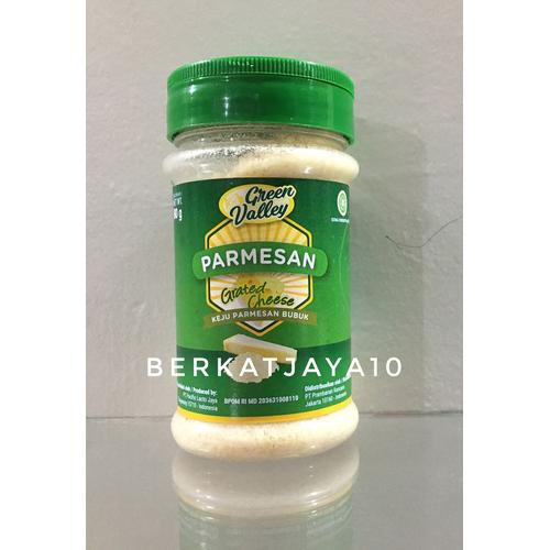 Jual Keju PARMESAN Green Valley USA Grated Cheese 80 Gram Halal MUI ...