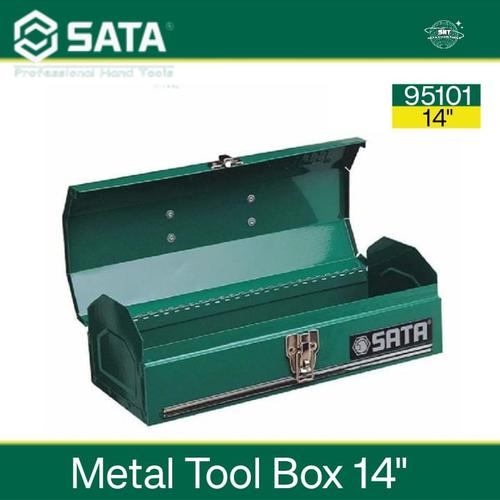 Jual SATA Kotak Toolbox Besi 14 Inch Metal Tool Box 95101 - Jakarta ...