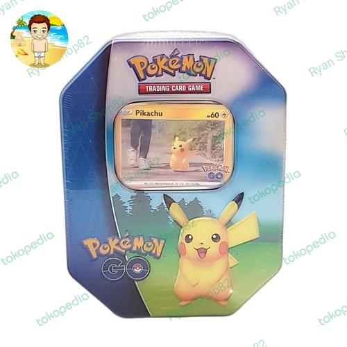 Promo Pokemon TCG Pokemon Go - Tin Assortment - Pikachu - Kota ...
