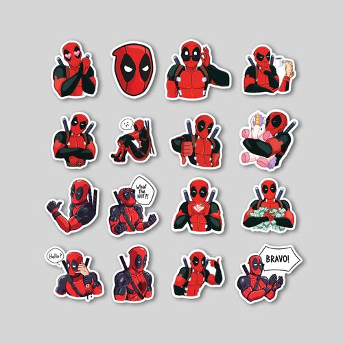 Jual Stiker Laptop Deadpool Sticker Pack Sticker Vynil - Kota Tangerang ...