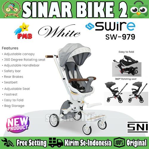 Jual Baby Stroller SWIRE SW 979 Kereta Dorong Bayi Bisa Dilipat ...