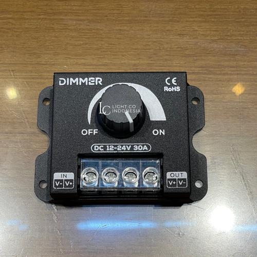 Jual Saklar dimmer DC 12v DC 24v 30A Dimmer led strip 12v 24v - Kota ...