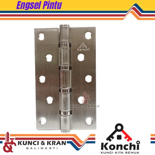 Jual Engsel Besi Konchi 5X3X3 4BB SN Engsel Pintu Kayu engsel kupu kupu ...