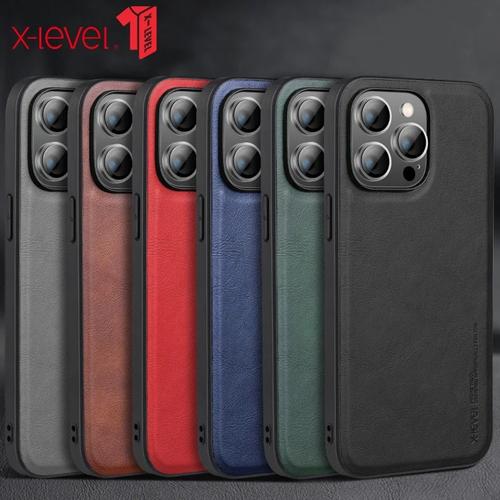 Jual Case Iphone 15 Pro Max 15 Pro 15 Leather Kulit Original X-Level ...
