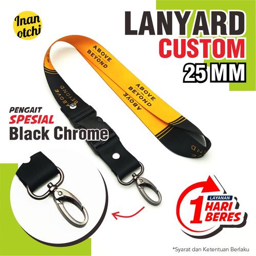 Jual TALI LANYARD CUSTOM / Lebar 2,5mm / Print 2 sisi - Full Color ...