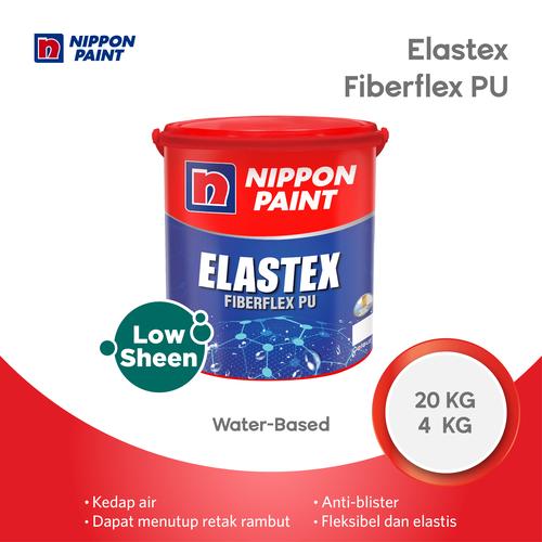 Jual NIPPON ELASTEX FIBERFLEX PU (TINTING)-4KG-CAT PELAPIS ANTI-BOCOR ...