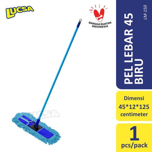 Jual Pel Lebar 45CM / Lobby Dust Mop / Alat Pel Pembersih Lantai Set ...
