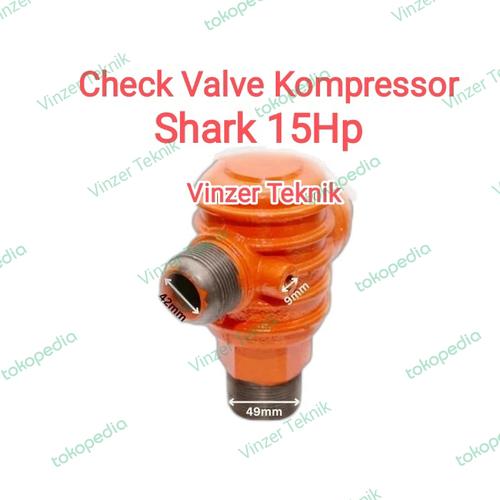 Jual CHECK VALVE KOMPRESSOR SHARK 15HP / CHECK VALVE SHARK 15HP ...