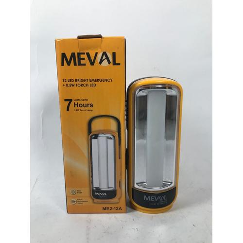 Jual MEVAL LAMPU EMERGENCY LAMP 12 LED + SENTER 0,5 W PUTIH - Jakarta ...