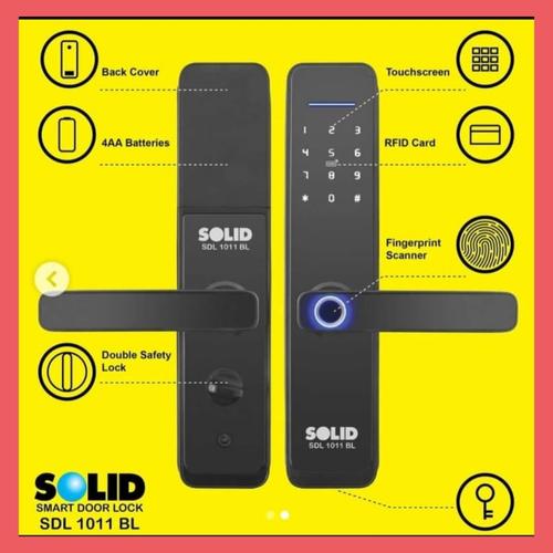 Jual handel pintu smartlock sdl 1011 solid - Jakarta Barat - Safety Lock | Tokopedia