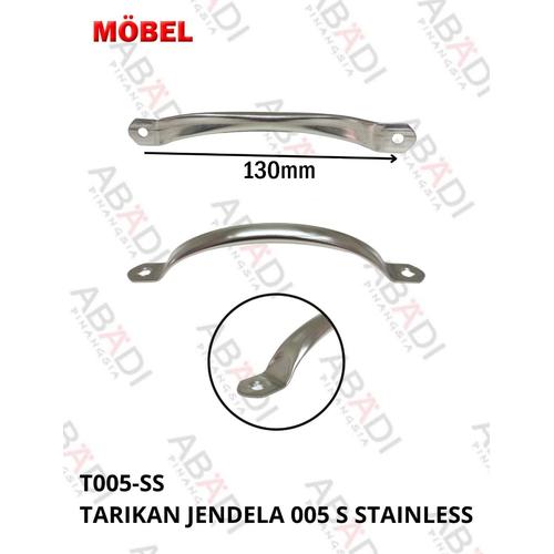 Jual Tarikan Laci 130 MM Hitam Putih Stainles Pintu Lemari T005-SS ...