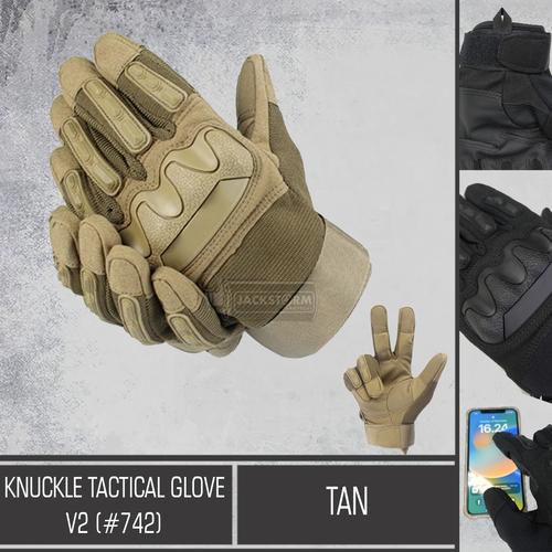Jual Sarung Tangan Knuckle Tactical Glove V2 (#742) Tan - M - Kab ...