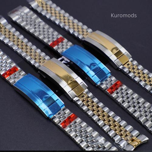 Jual Jubilee Bracelet for Submariner GMT Datejust 20mm Curved Glide ...