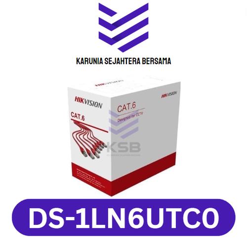 Jual Kabel LAN UTP IP Cat 6 Hikvision DS-1LN6UTC0 Pro Series Network ...