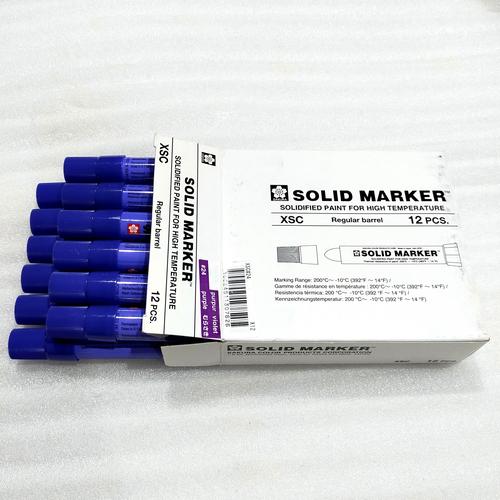 Jual Solid Marker SAKURA Purple Ungu Stik Penanda Solidified Marker ...