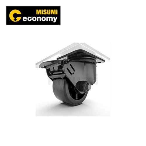 Jual Roda Caster Heavy Load, Low Profile, Swivel Stopper (D: 50/65/75 ...