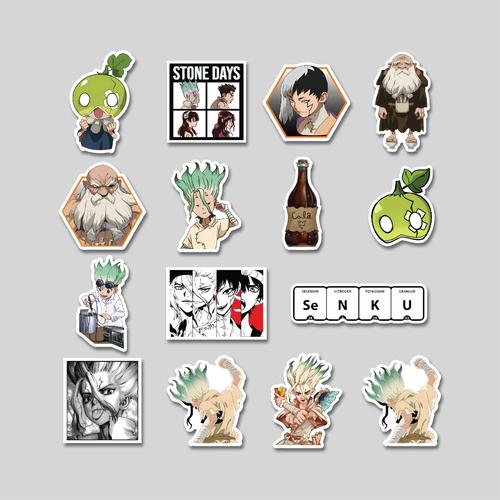 Jual Stiker Laptop Dr Stone Senku Sticker Pack Sticker Vynil - Kota ...