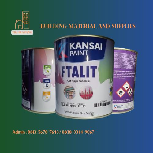 Jual KANSAI PAINT FTALIT CAT KAYU DAN BESI - Kansai Red - Kab. Bekasi ...