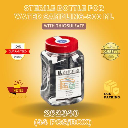 Jual Sterile Jar for Water Sampling - 500 ml, with Thiosulfate, 44 pcs ...