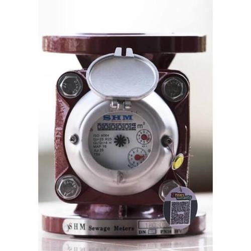 Jual FLOW METER AIR LIMBAH SHM WATER METER AIR KOTOR 4IN FLOW METER SHM ...