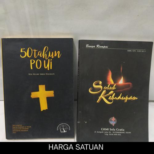 Jual 50 tahun Po ui visi Allah yang dihidupi/Suluh kehidupan bunga ...