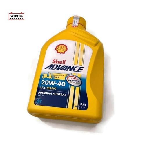 Jual Oli Mesin Motor Matic Shell Advance 20W-40 AX5 Premium Mineral 0 ...