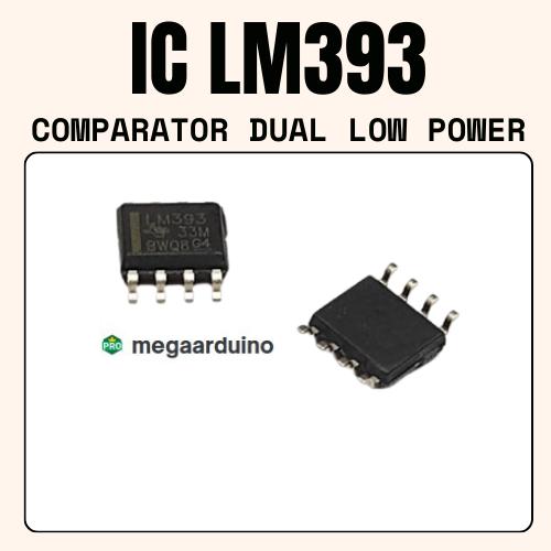 Jual LM393 smd LM393DR IC Dual Differential Comparator Komparator SOP-8 - Kota Semarang ...