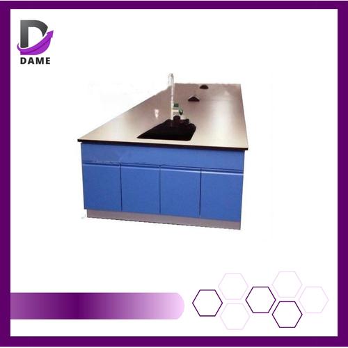 Jual Island Bench Meja Laboratorium Steel Top Table Stainless Steel 304 ...