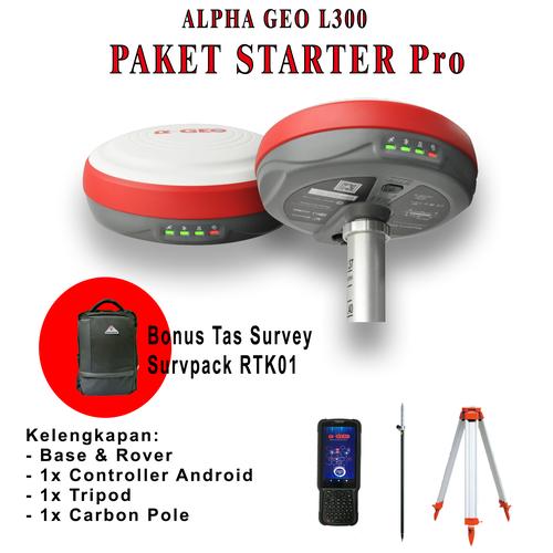 Jual GPS Geodetik Alpha Geo L300 IMU GNSS RTK StarterPro - Jakarta ...
