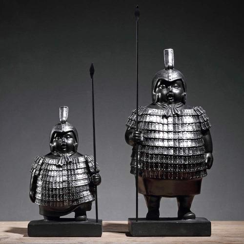 Jual Patung Dekorasi Prajurit Istana / Chinese Warrior Figurine Set ...